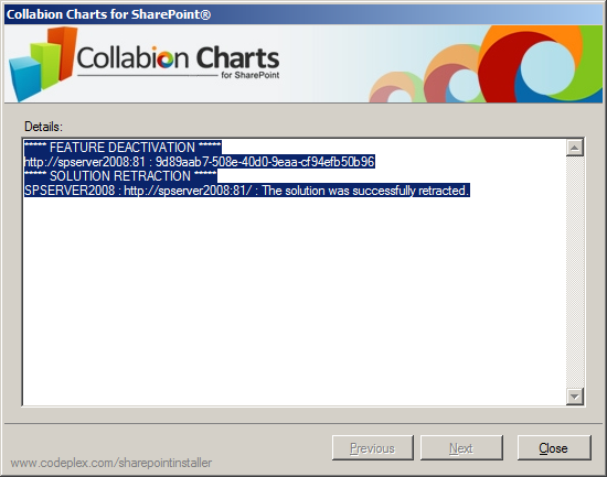 Collabion Charts for SharePoint Documentation